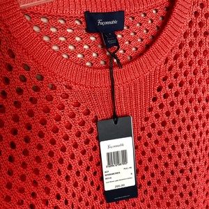 Faconnable | Sweaters | Faconnable Nectar Perforated Sweater Small Nwt ...